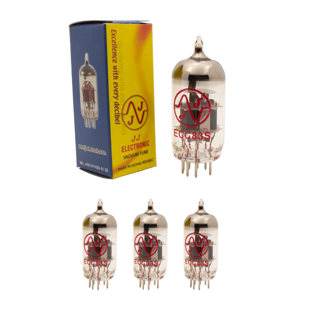 CUARTETO de Bulbos ECC83S/12AX7 JJ Electronic