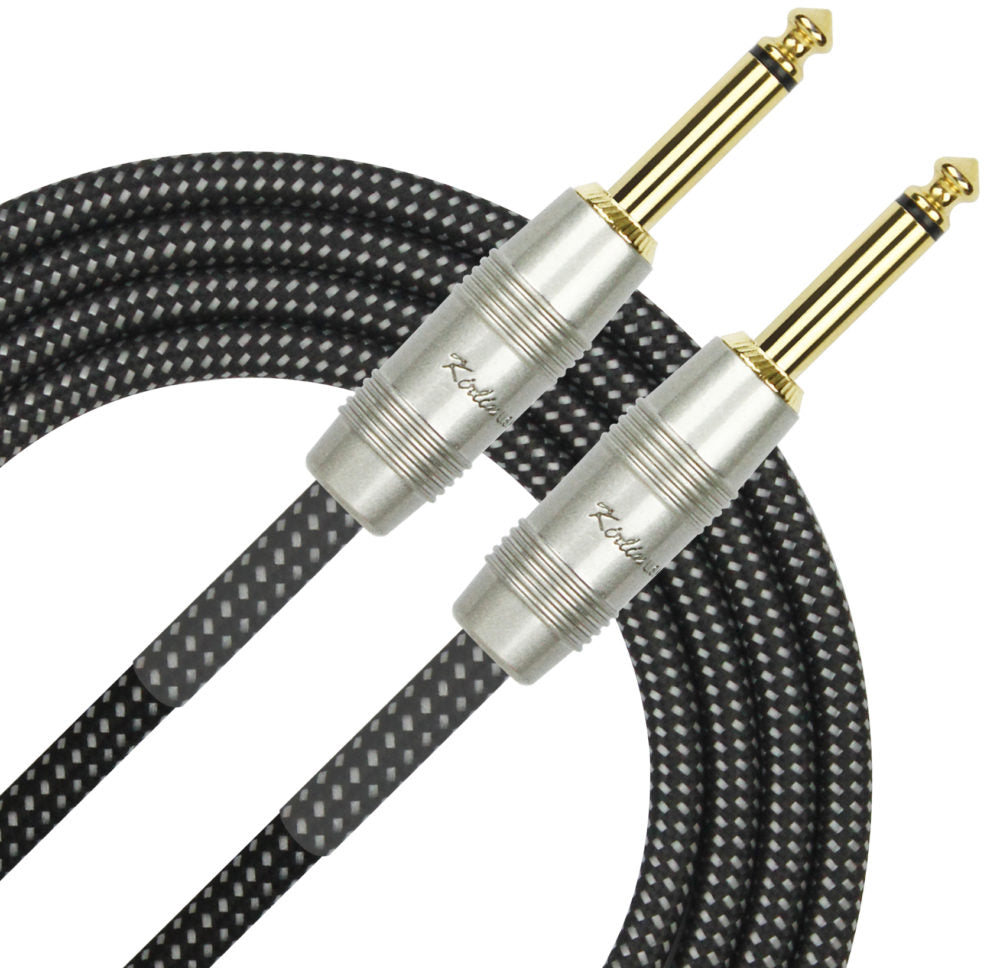 Cable Kirlin Plug Para Instrumento, 3 METROS IW-241-PRG-10FT-BK