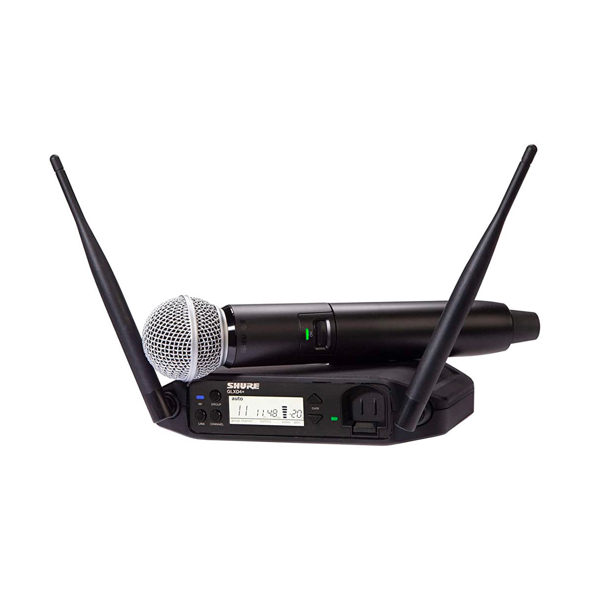 SHURE GLXD24+/SM58 Sistema inalámbrico digital con micrófono vocal SM5