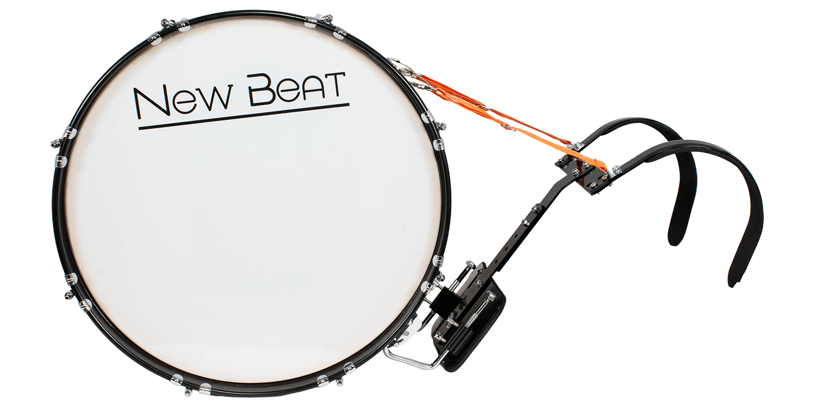 BOMBO NEW BEAT P/BANDA DE MARCHA NB-MABD20 NEGRO