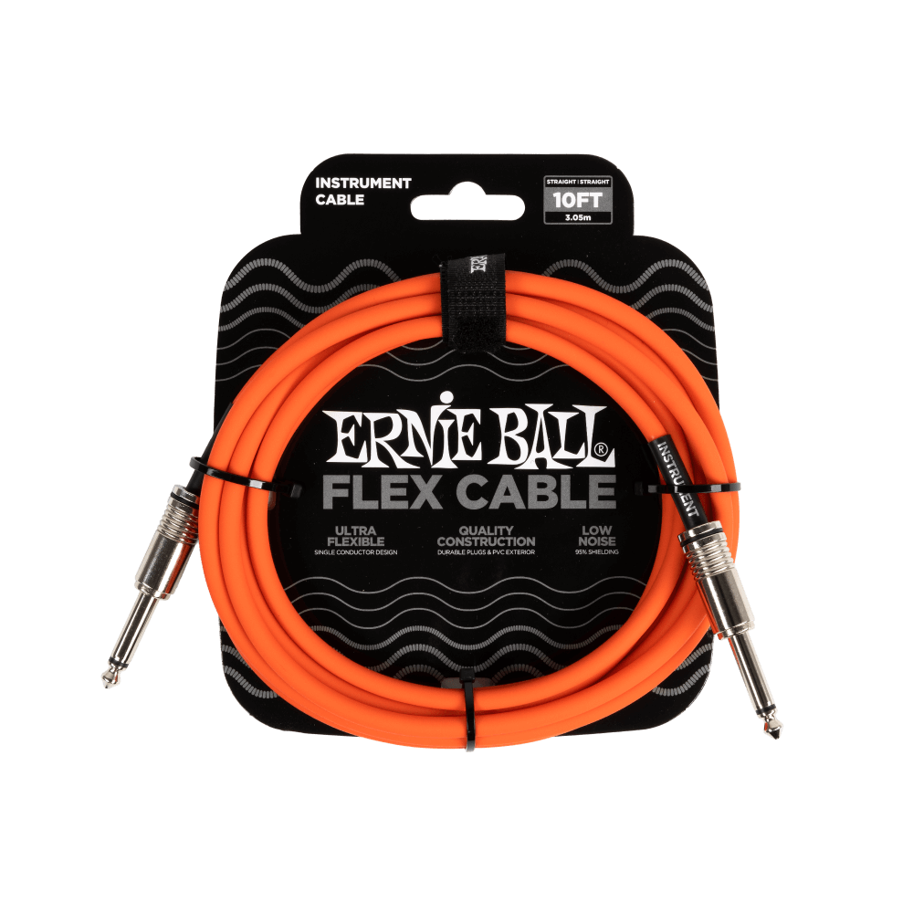 Cable Ernie Ball Flex Plug 3.05mt Para Instrumento P06416