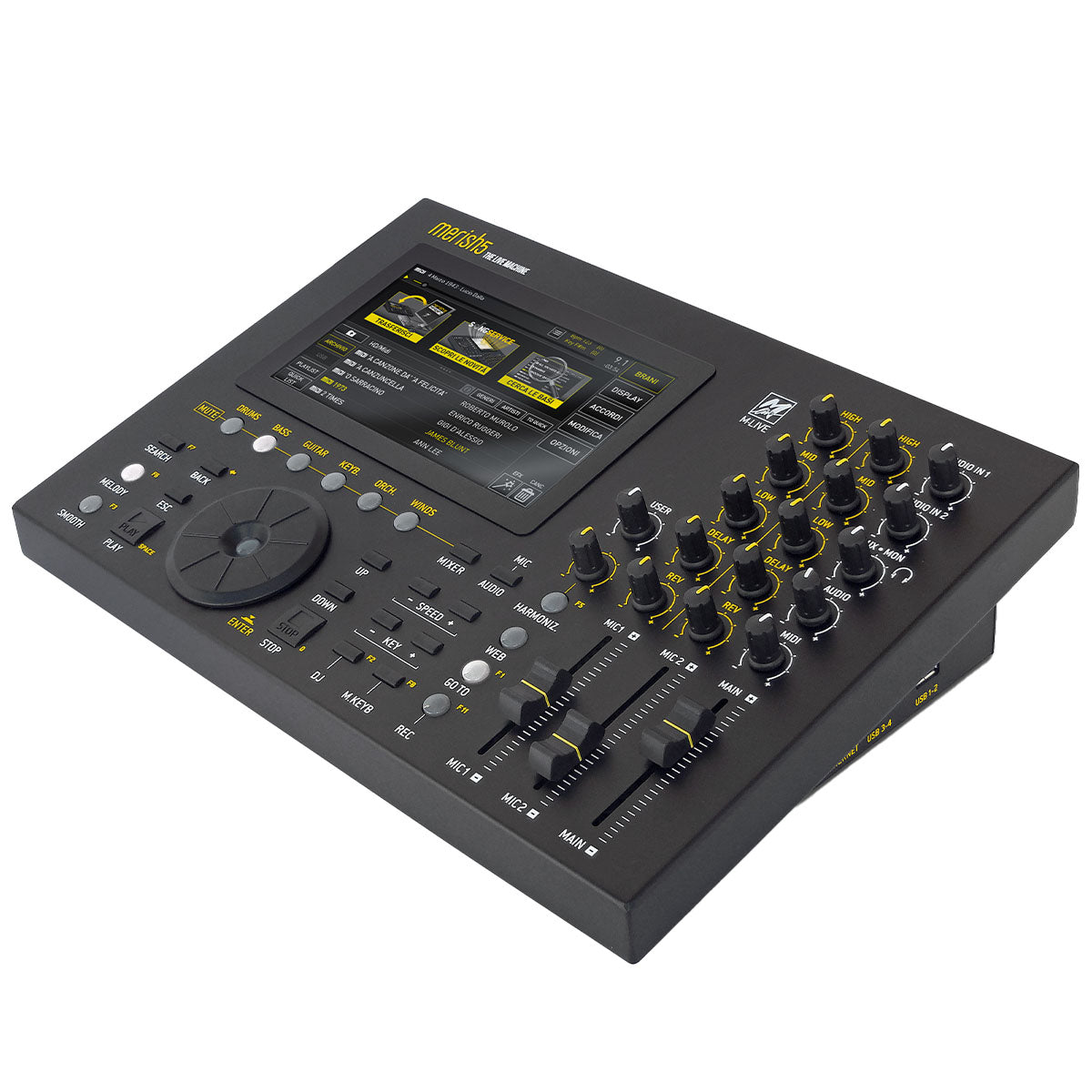 Secuenciador Merish 5 PLUS 512GB – Reproducción Multitrack, Plug-ins ...